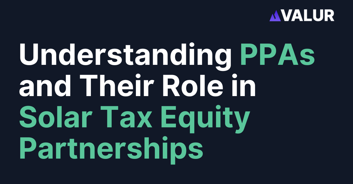 Understanding PPAs and Their Role in Solar Tax Equity Partnerships ...